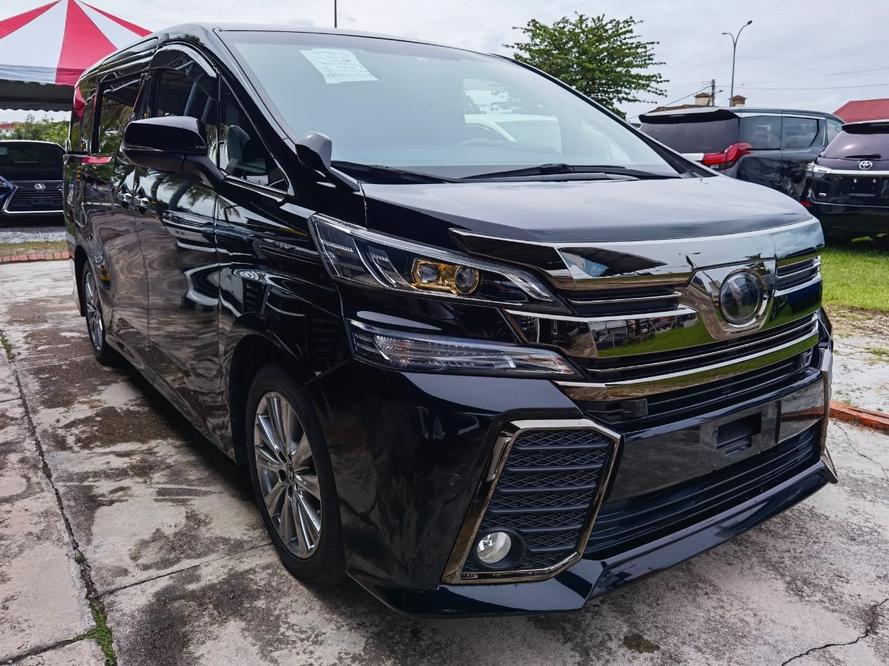 Toyota Vellfire Golden Eye #9763 - TPC RECON CARS