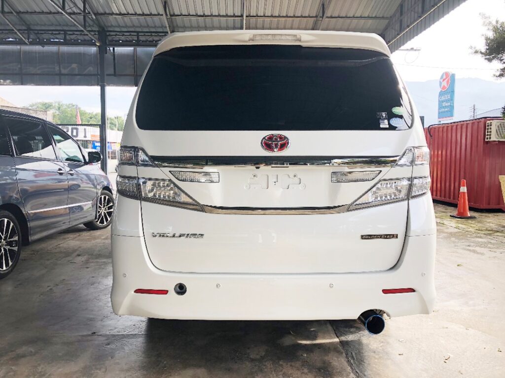 Toyota Vellfire Golden Eye #1153 - TPC RECON CARS